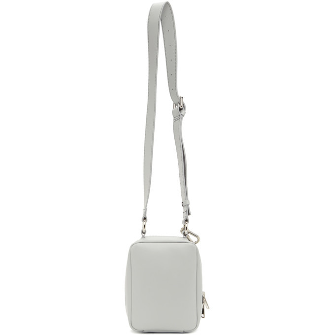 Sunnei Grey Leather Shoulder Bag Sunnei