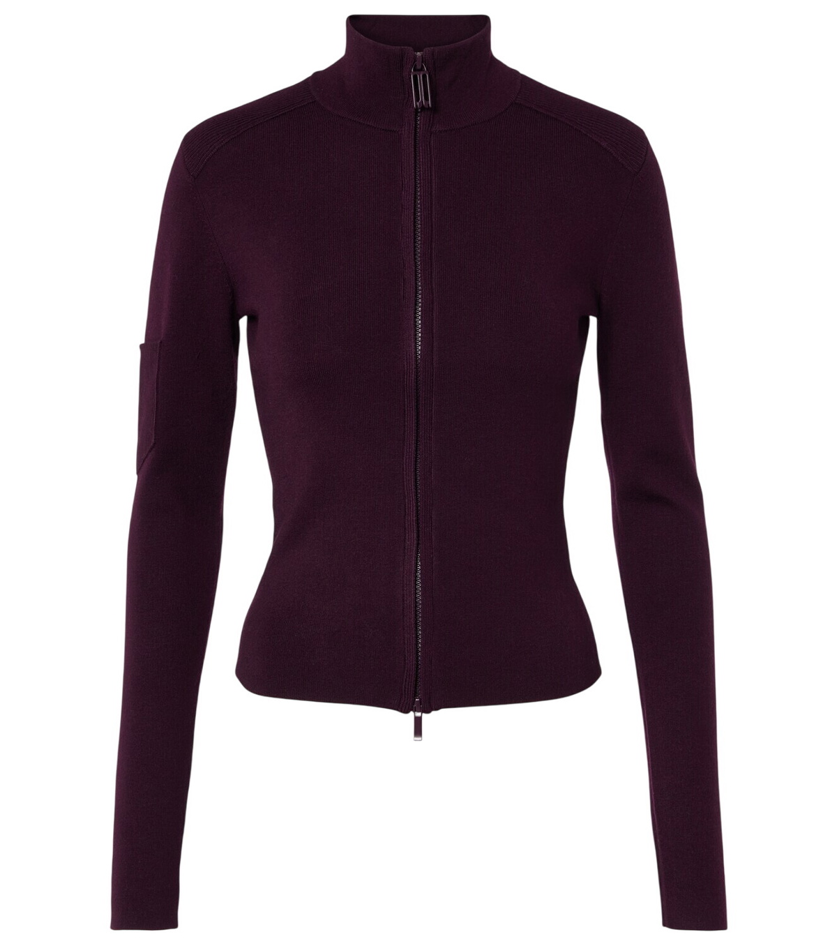 Victoria Beckham Wool-blend zip-up sweater Victoria Beckham