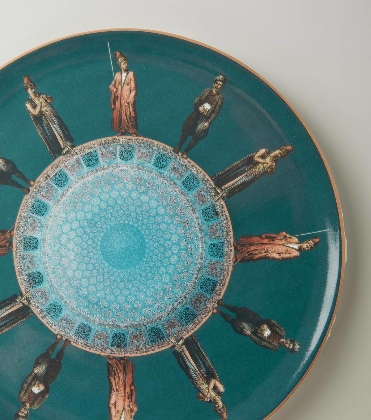 Les-Ottomans Porcelain plate by Vito Nesta Les Ottomans