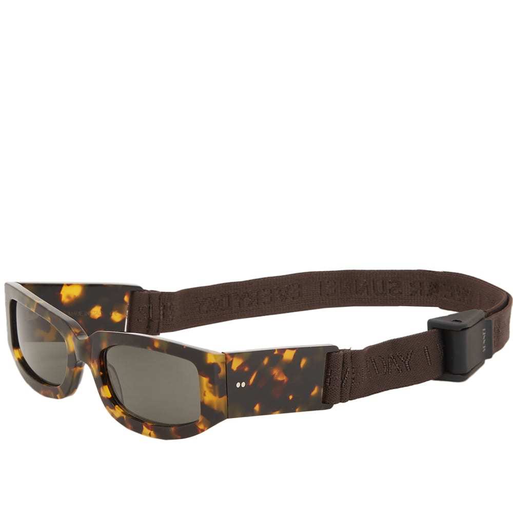 Sunnei Sunglasses With Rubber Logo Band Sunnei