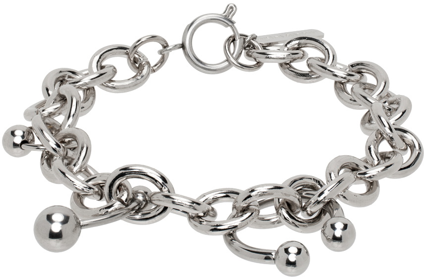 Justine Clenquet Silver Holly Bracelet Justine Clenquet