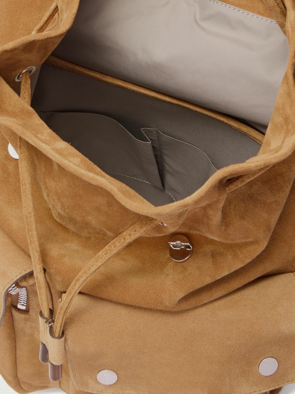 Brunello Cucinelli - Suede Backpack Brunello Cucinelli