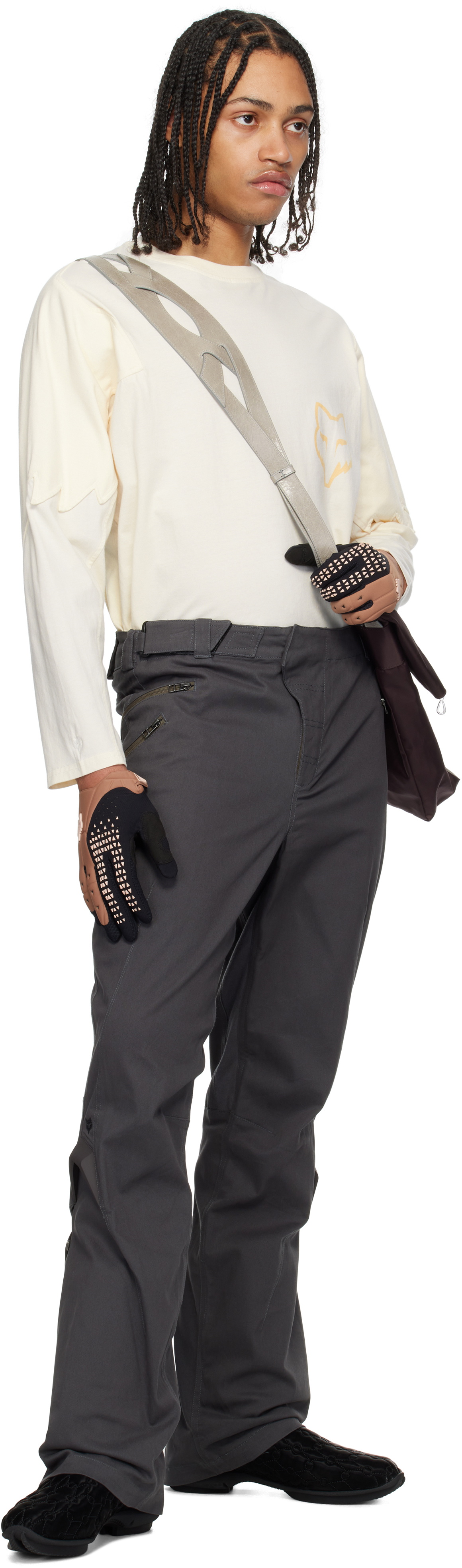 Kiko Kostadinov Off-White Fox Racing Edition Fox Long Sleeve T-shirt ...