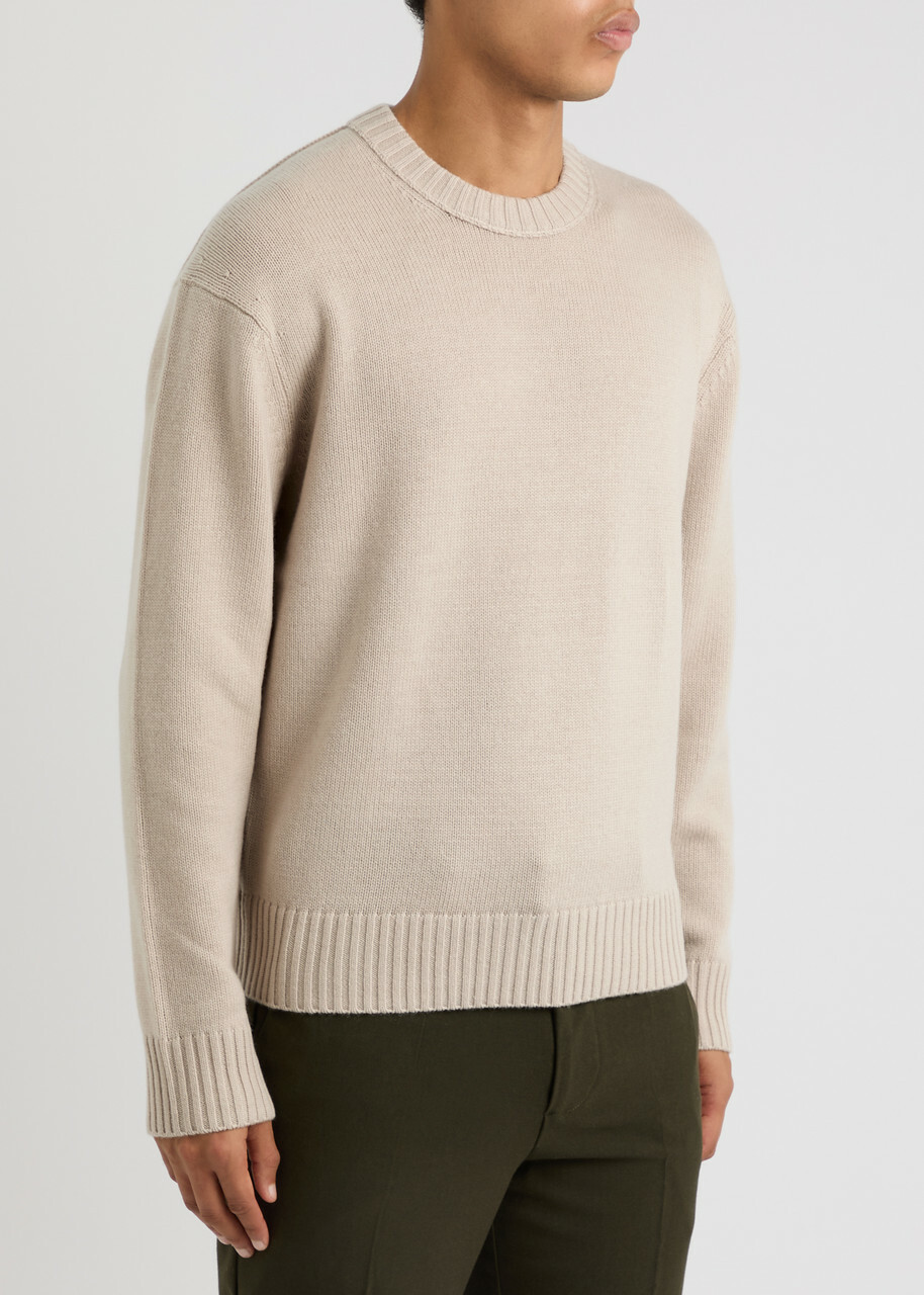 Frame Wool-blend Jumper Beige Frame Denim