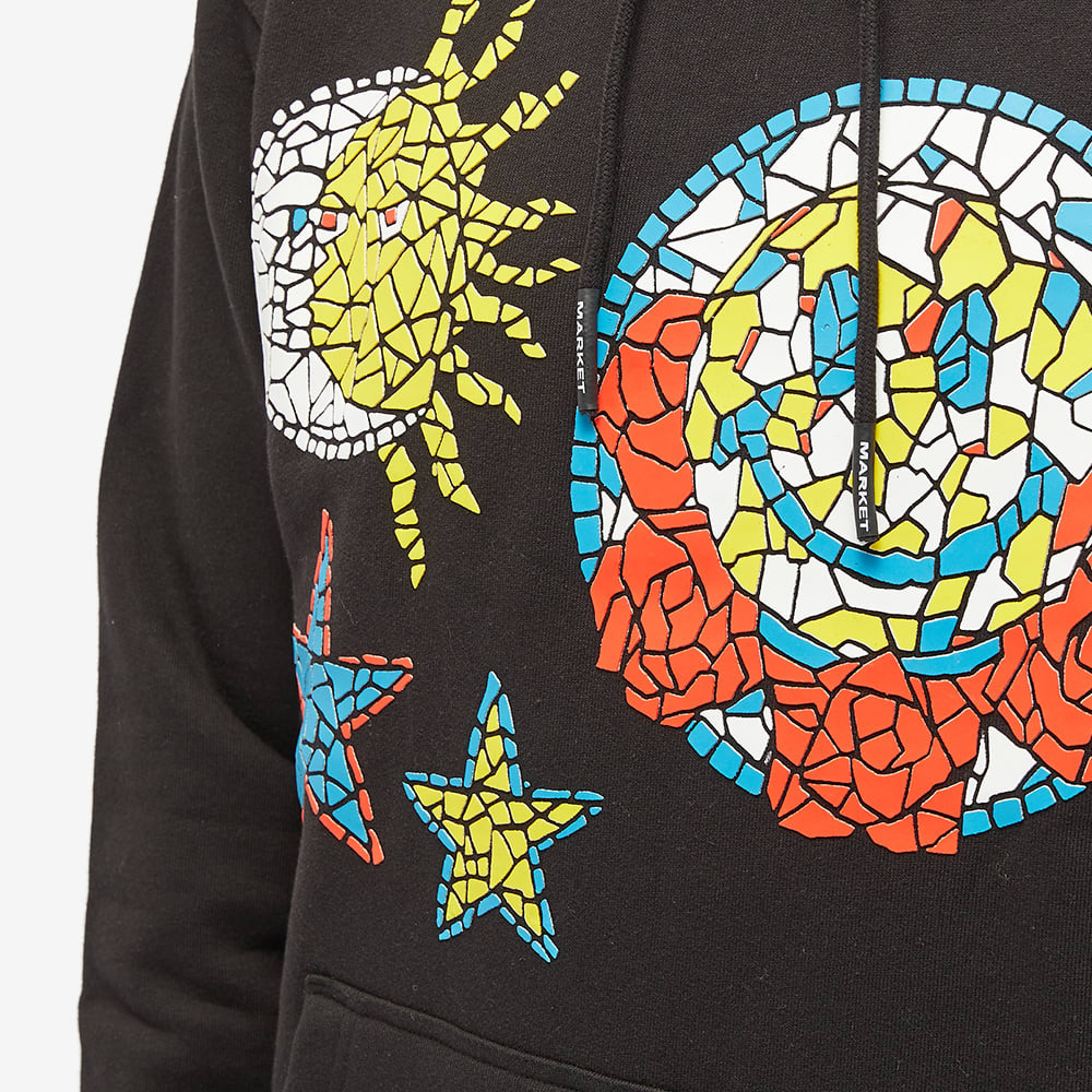 MARKET Men's Mosaic Hoody in Black MARKET