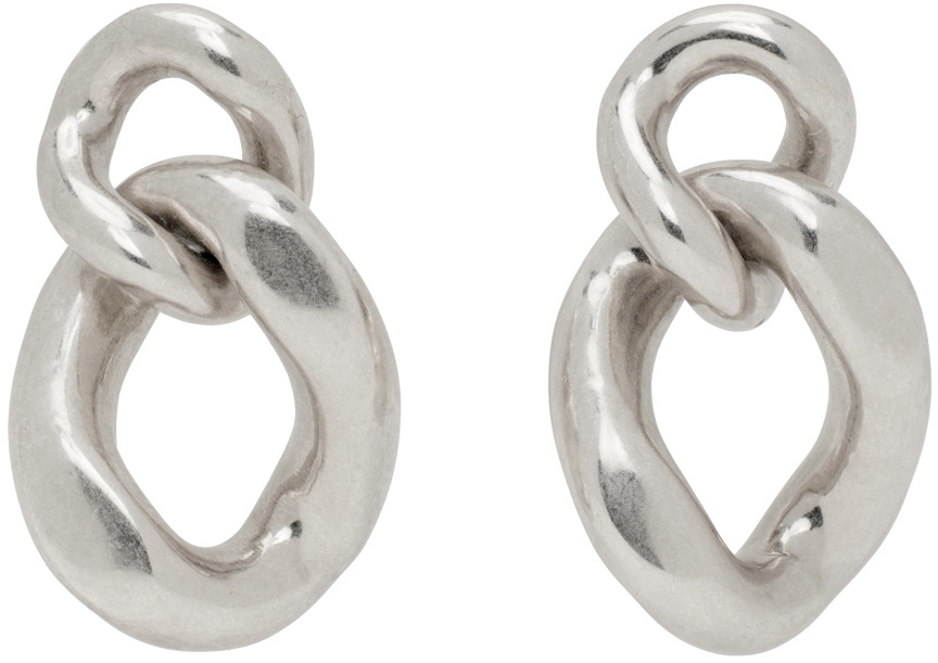 Isabel Marant Silver Links Earrings Isabel Marant