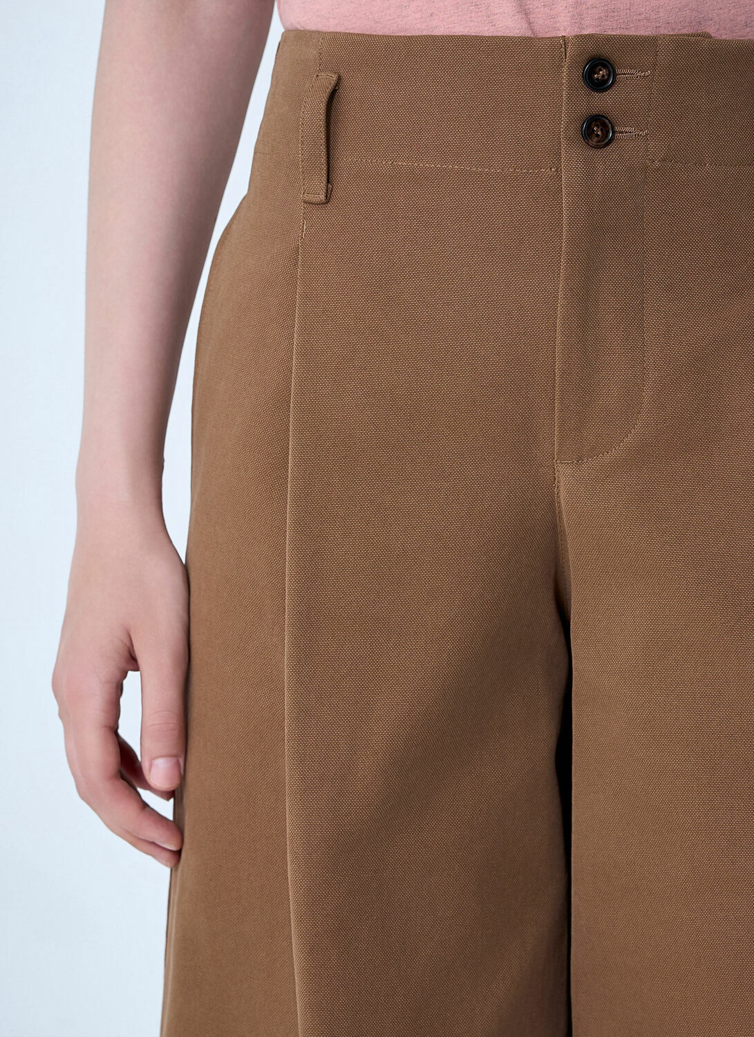 Chloé Cotton Canvas Pants Chloe