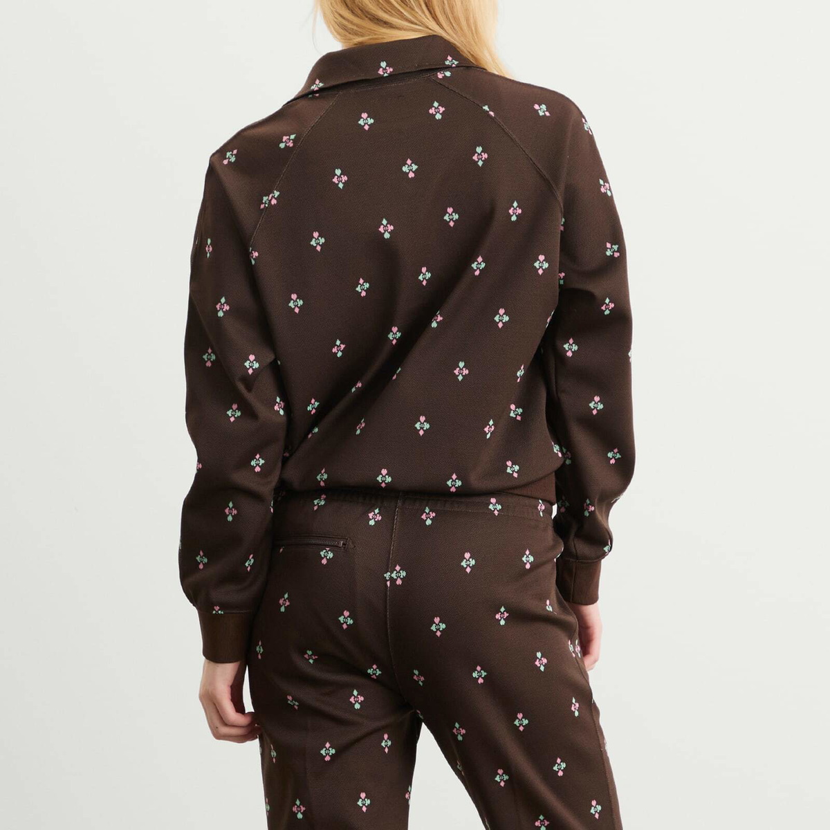 Needles Women's Track Jacket in Blackjack Needles