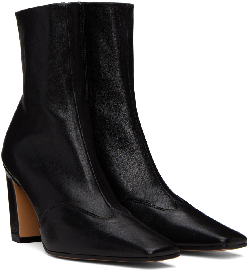 KHAITE Black 'The Dallas' Boots Khaite