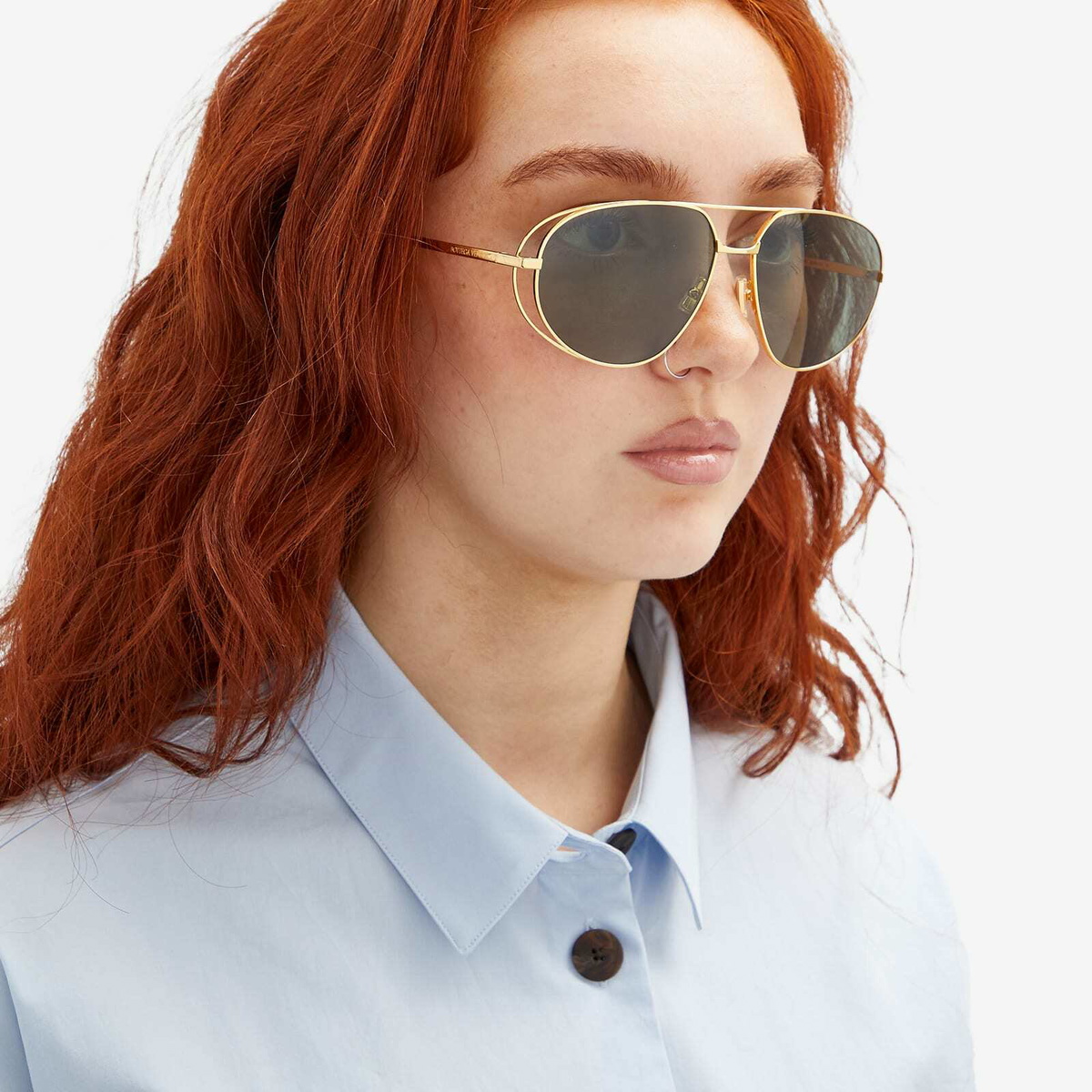 Bottega Veneta Eyewear Bottega Veneta BV1344S Sunglasses in Bottega Veneta Eyewear Bottega Veneta BV1344S Sunglasses in