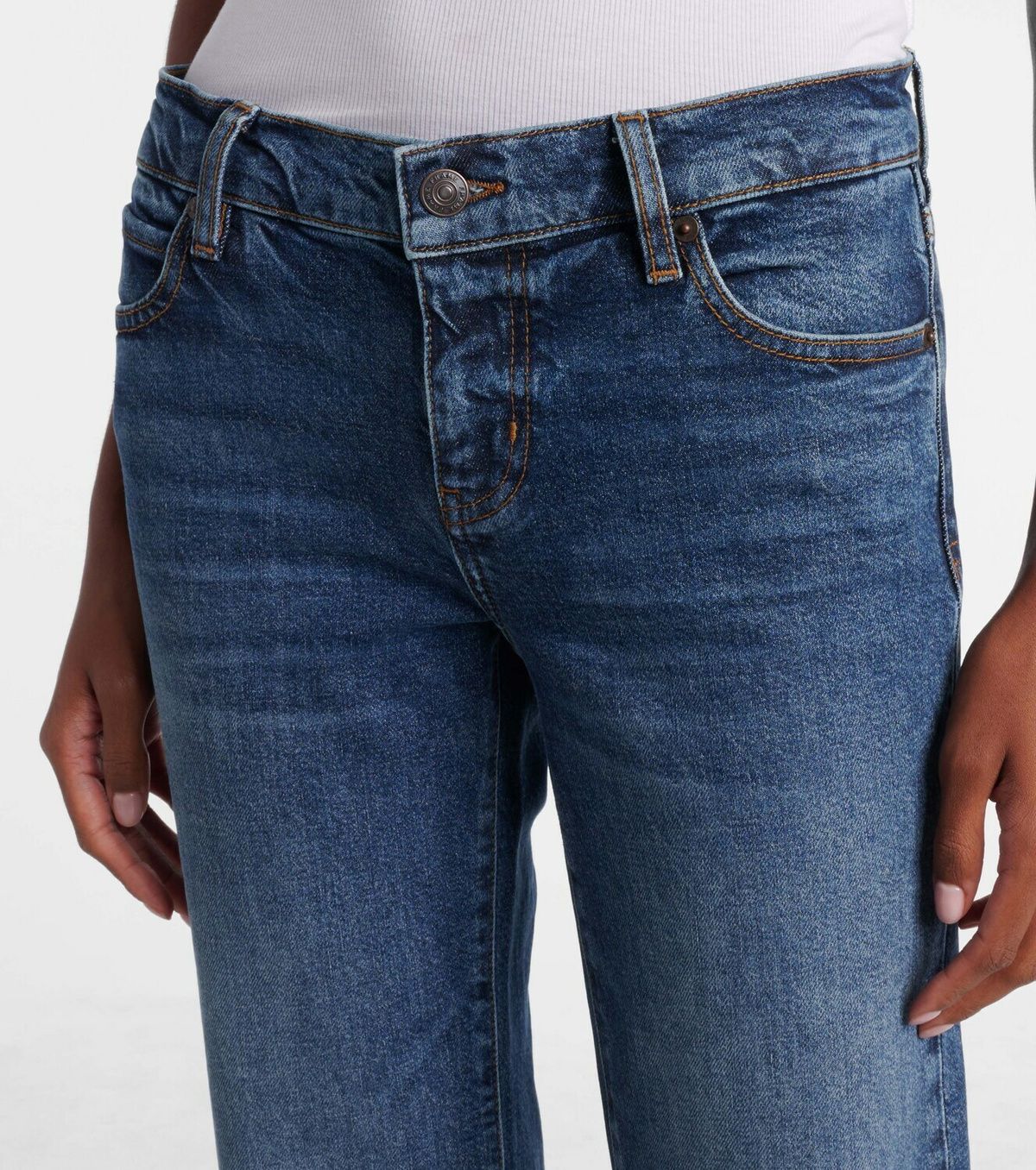 Frame Arrow high-rise bootcut jeans Frame Denim