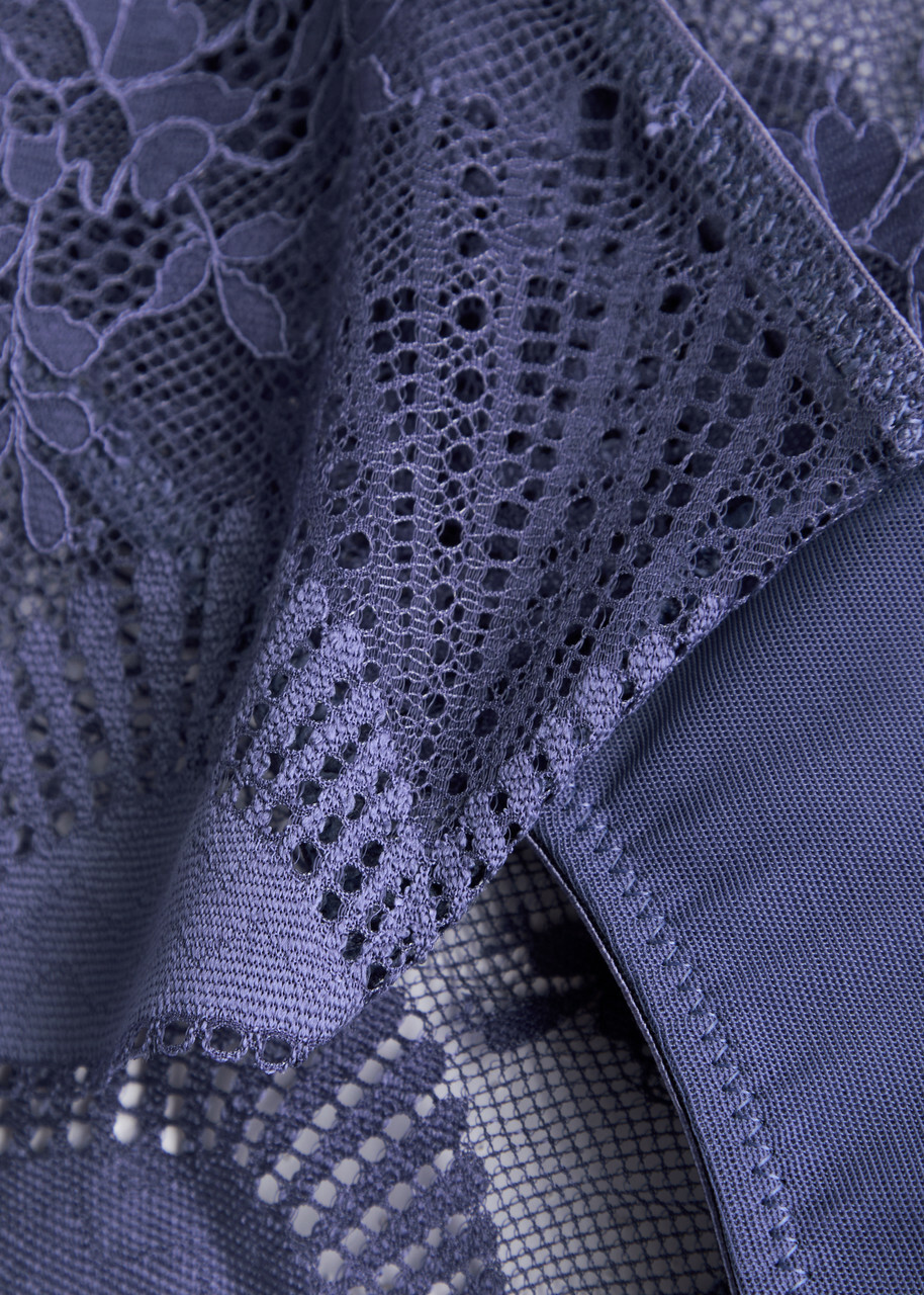 Wacoal Sensu Lace Brief Navy Wacoal