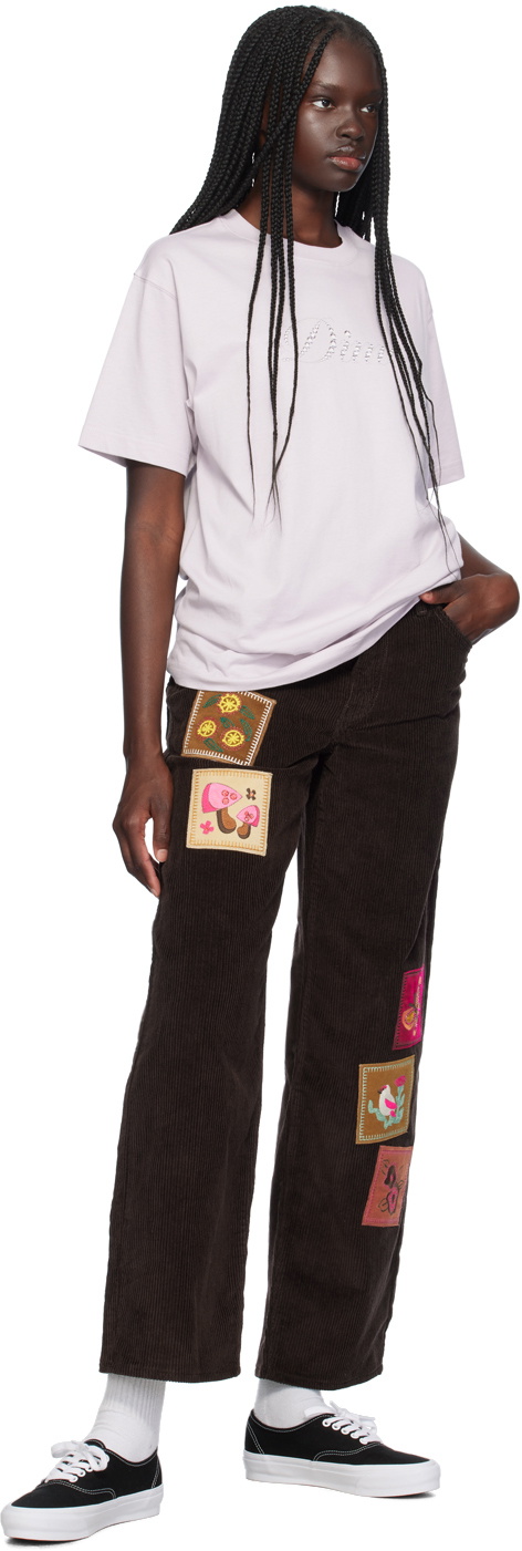 Dime Pink Icy Cursive T-Shirt Dime