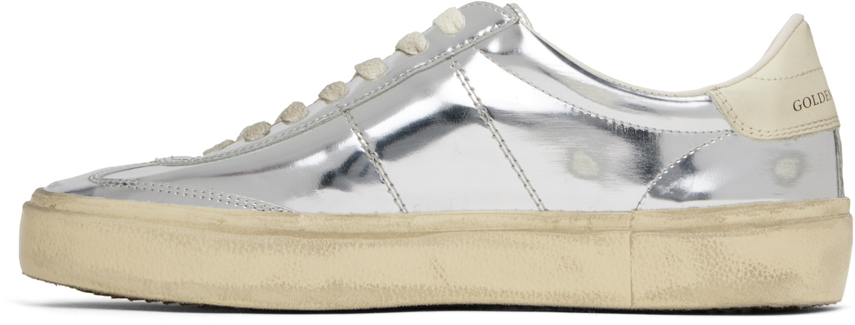 Golden Goose Silver Soul Star Sneakers Golden Goose Deluxe Brand
