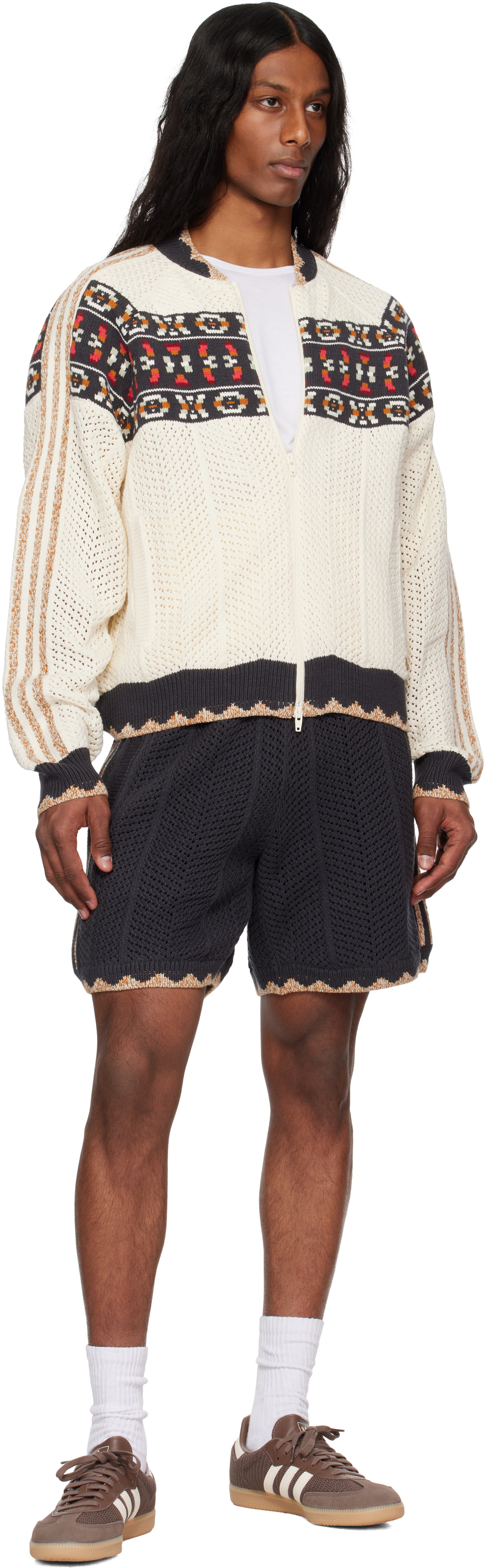 adidas Originals Off-White Edison Chen Edition CLOT Crochet SST Track ...