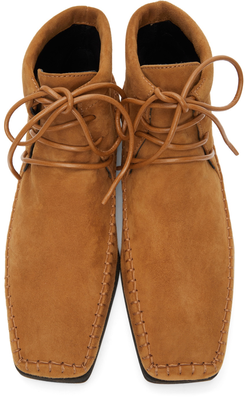 TOTEME Suede High Top Moccasins Toteme