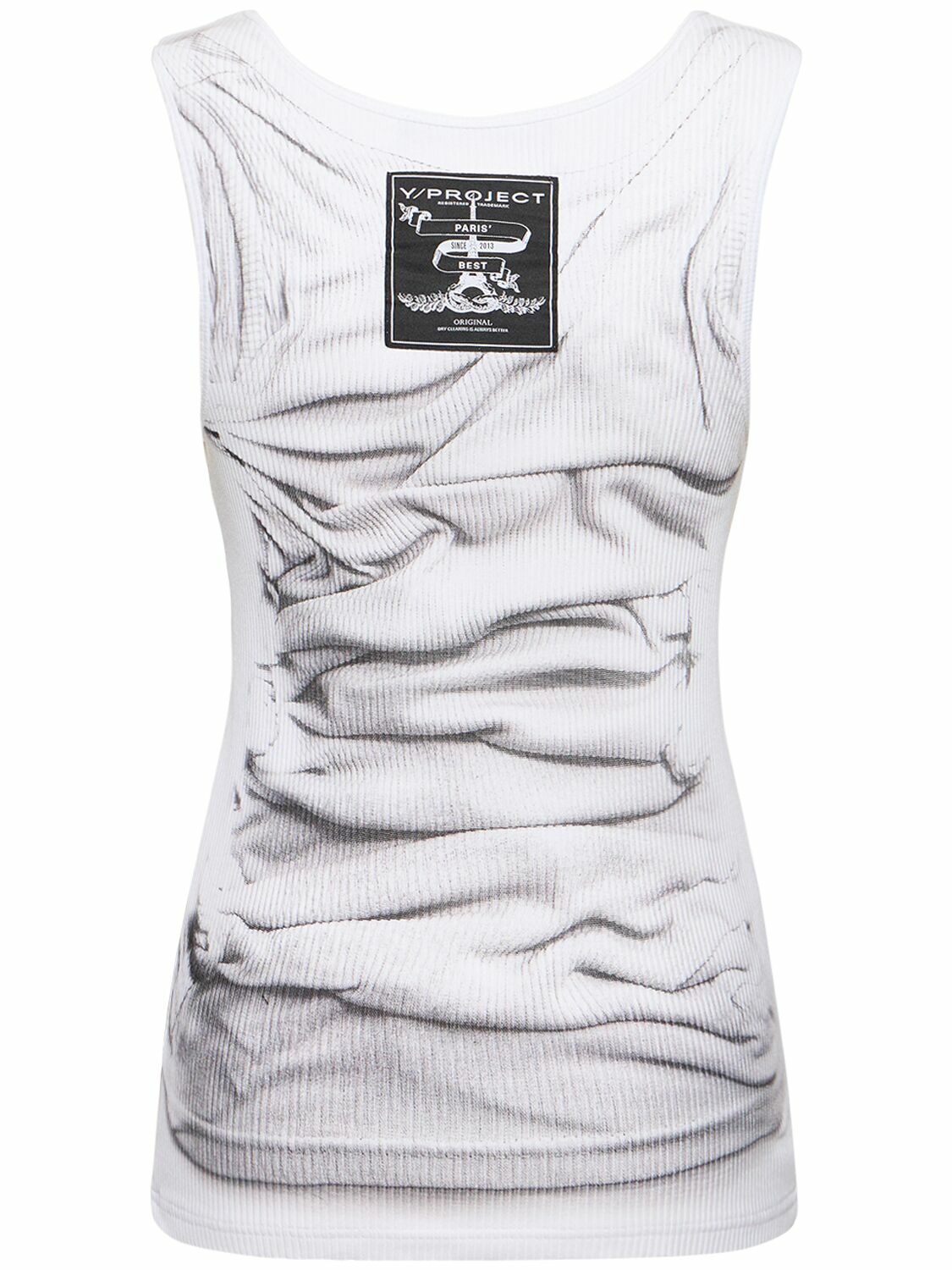 Y/PROJECT - Printed Cotton Tank Top Y/Project