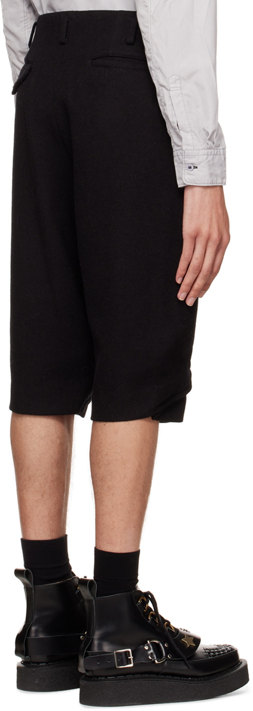 Comme des Garçons Homme Plus Black Layered Shorts Comme des Garcons ...