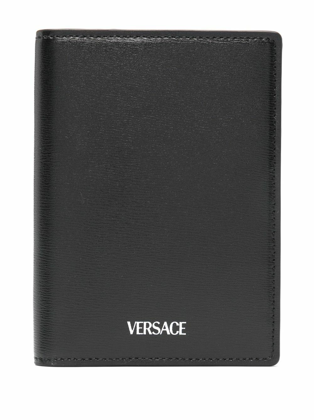 Versace Logo-Stamped Wallet Versace