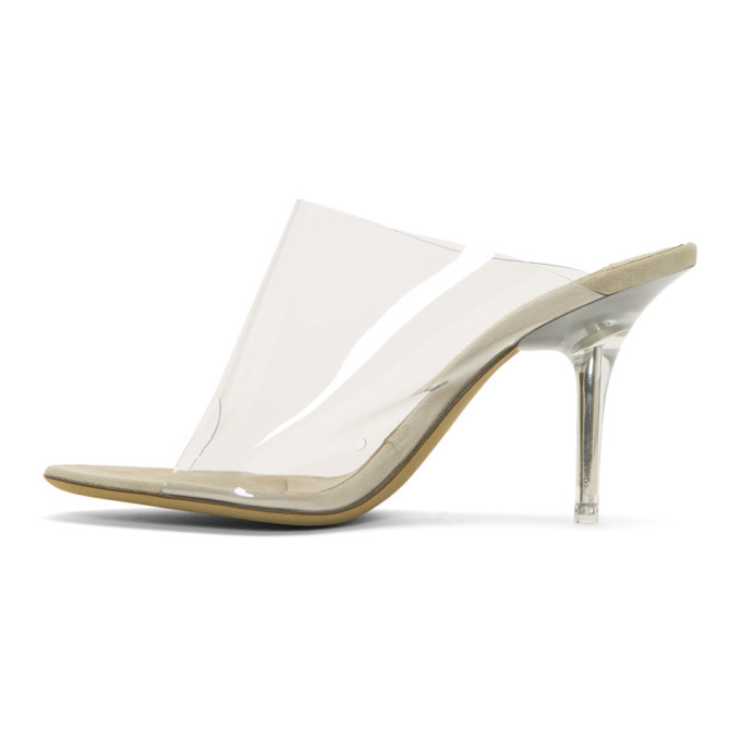 YEEZY Transparent PVC Mules Yeezy