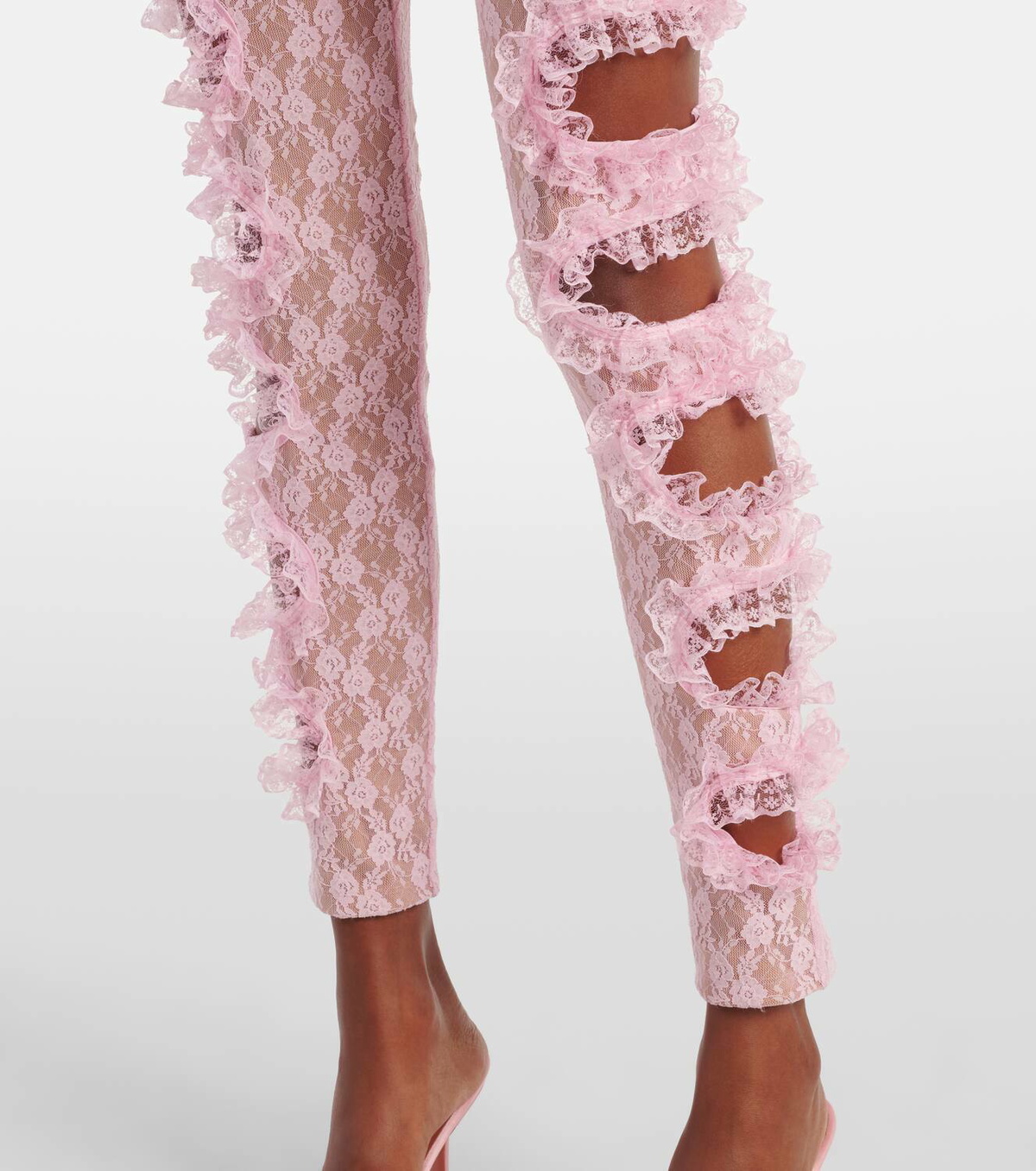 Self-Portrait x Christopher Kane cutout lace catsuit Self-Portrait