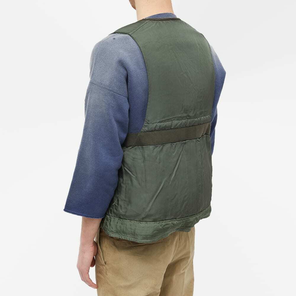 Visvim Men's Harrier Down Vest in Olive Visvim