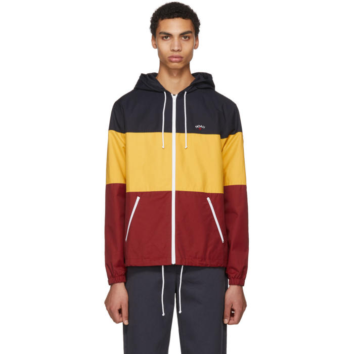 Noah NYC Multicolor Colorblock Windcheater Jacket Noah NYC