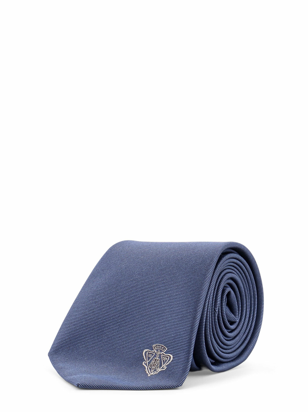 Gucci Silk Tie With Lord Detail Gucci