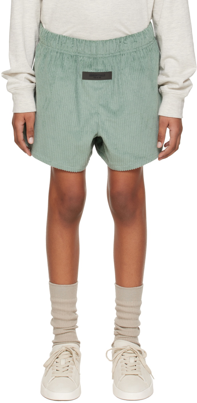 Essentials Kids Blue Drawstring Shorts Essentials