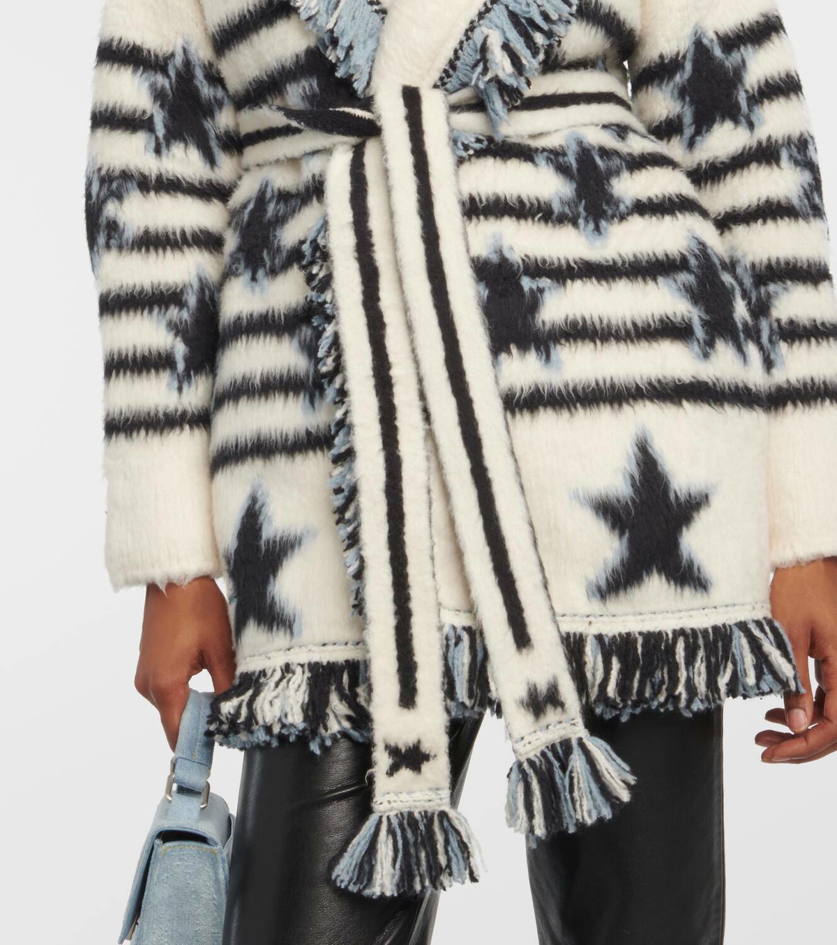 Alanui Stars cotton-blend cardigan Alanui
