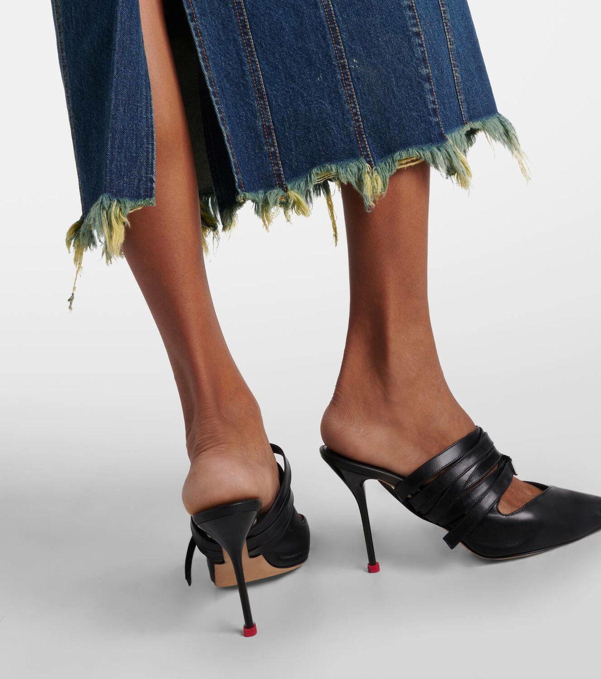 Alexander McQueen Leather mules Alexander McQueen