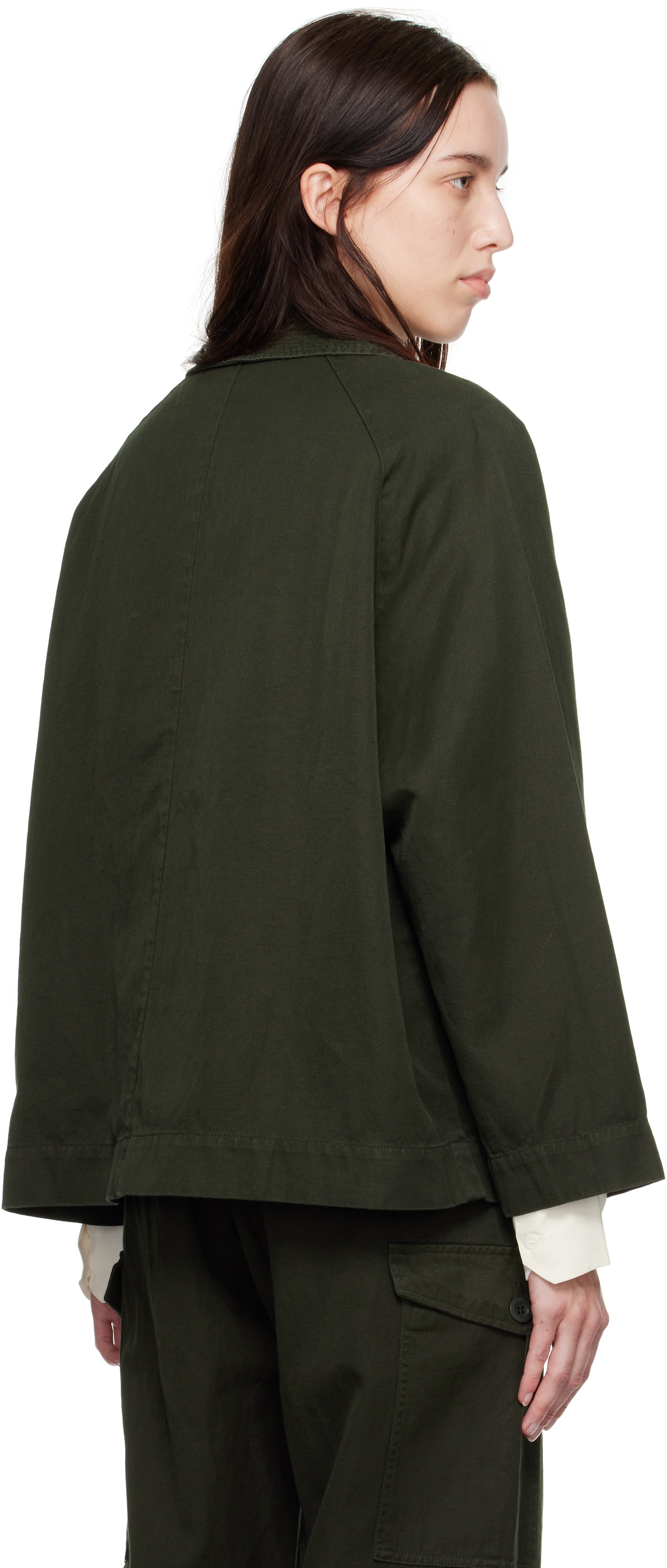 CASEY CASEY Khaki Mathilde Jacket CASEY CASEY