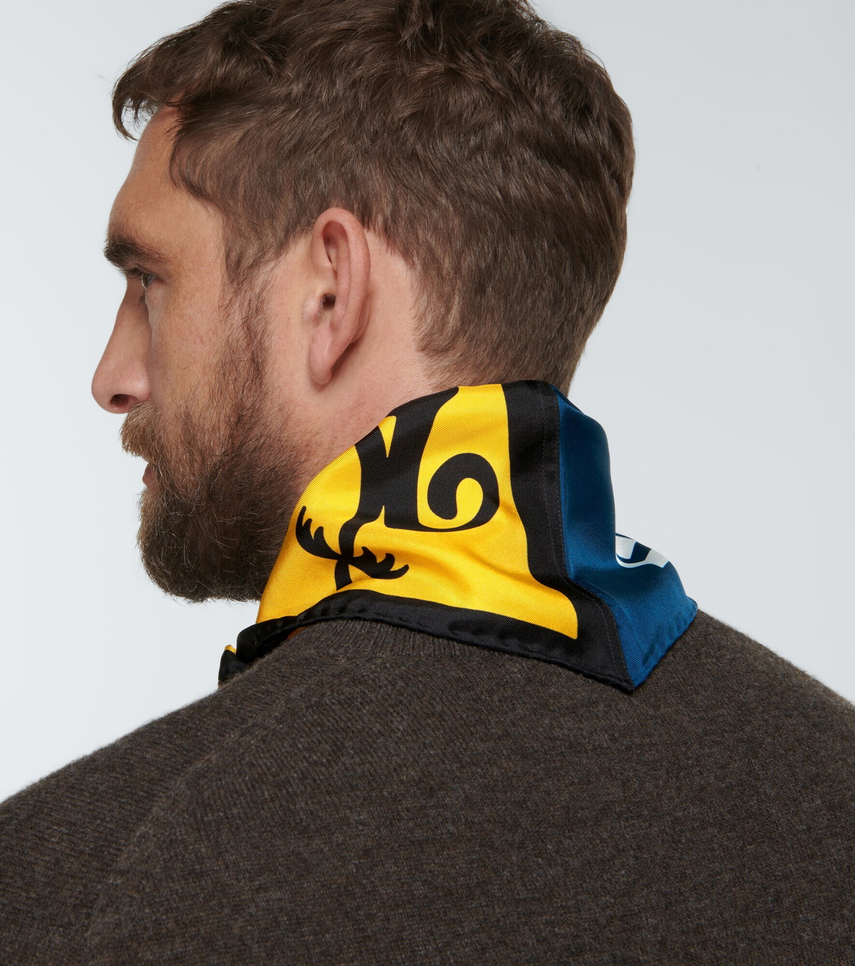 Kenzo - Printed silk scarf Kenzo