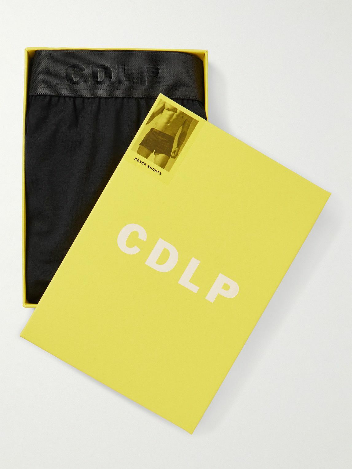 CDLP - Stretch-TENCEL™ Lyocell Boxer Shorts - Black CDLP
