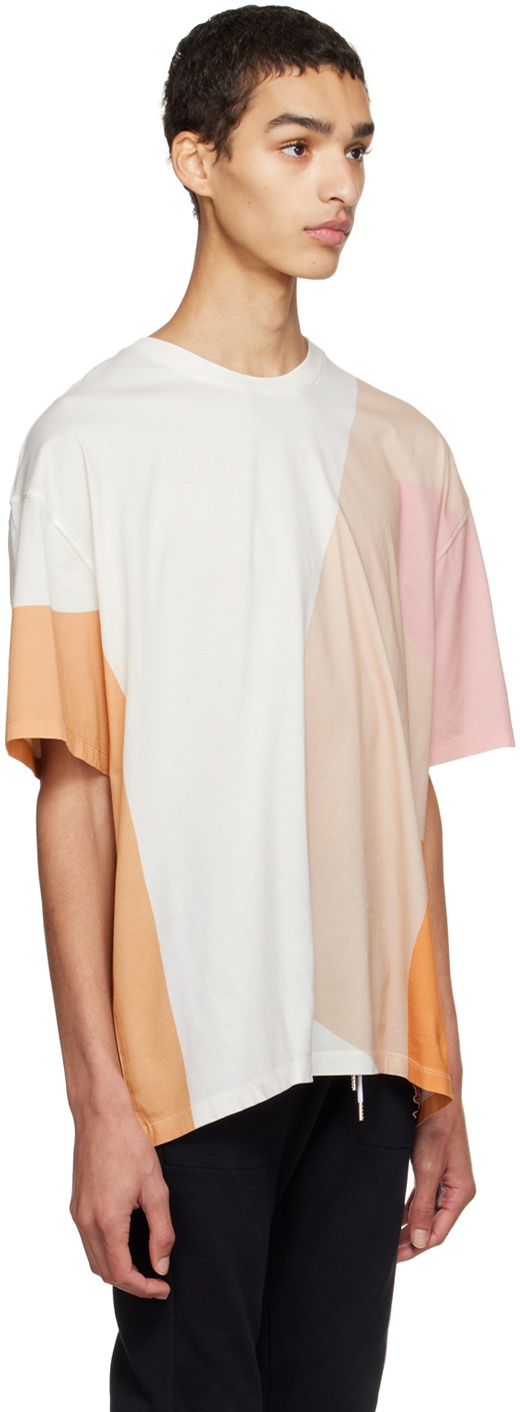 Maison Kitsuné Multicolor Pastel Composition T-Shirt Maison Kitsune