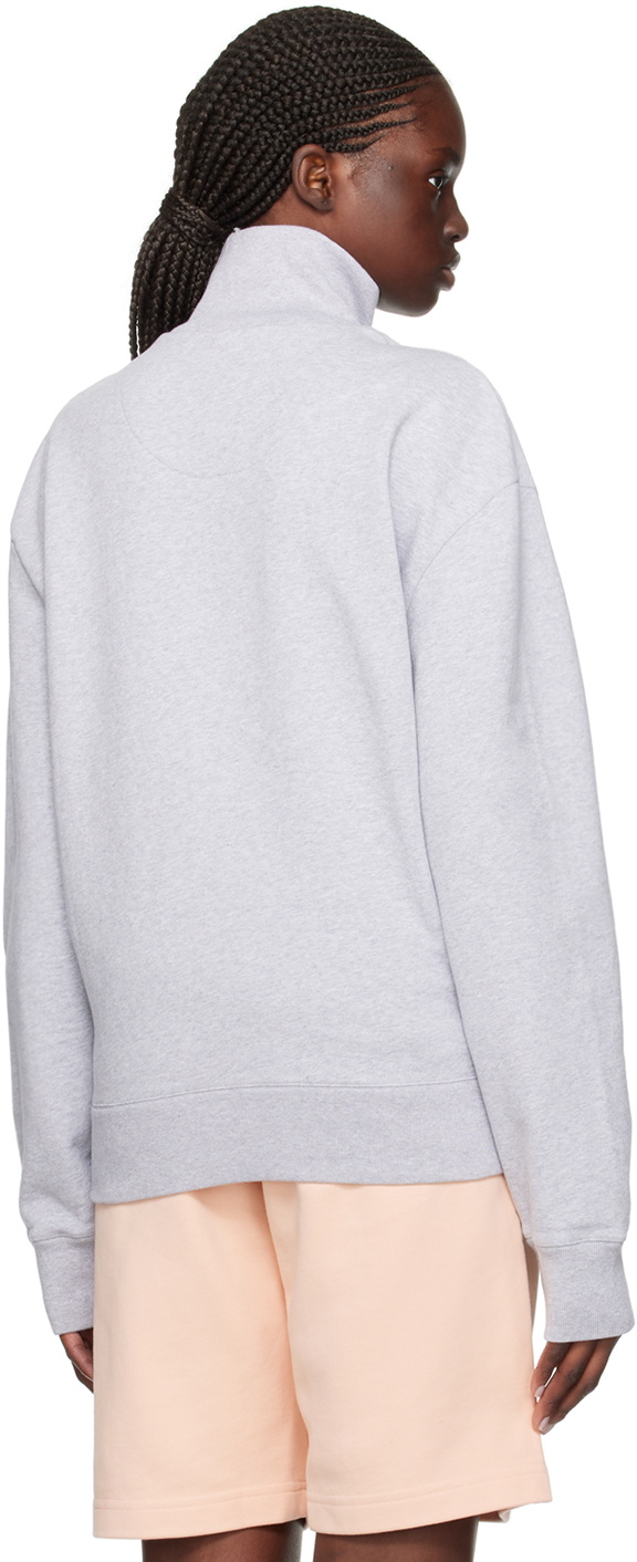 Maison Kitsuné Gray Fox Head Sweater Maison Kitsune