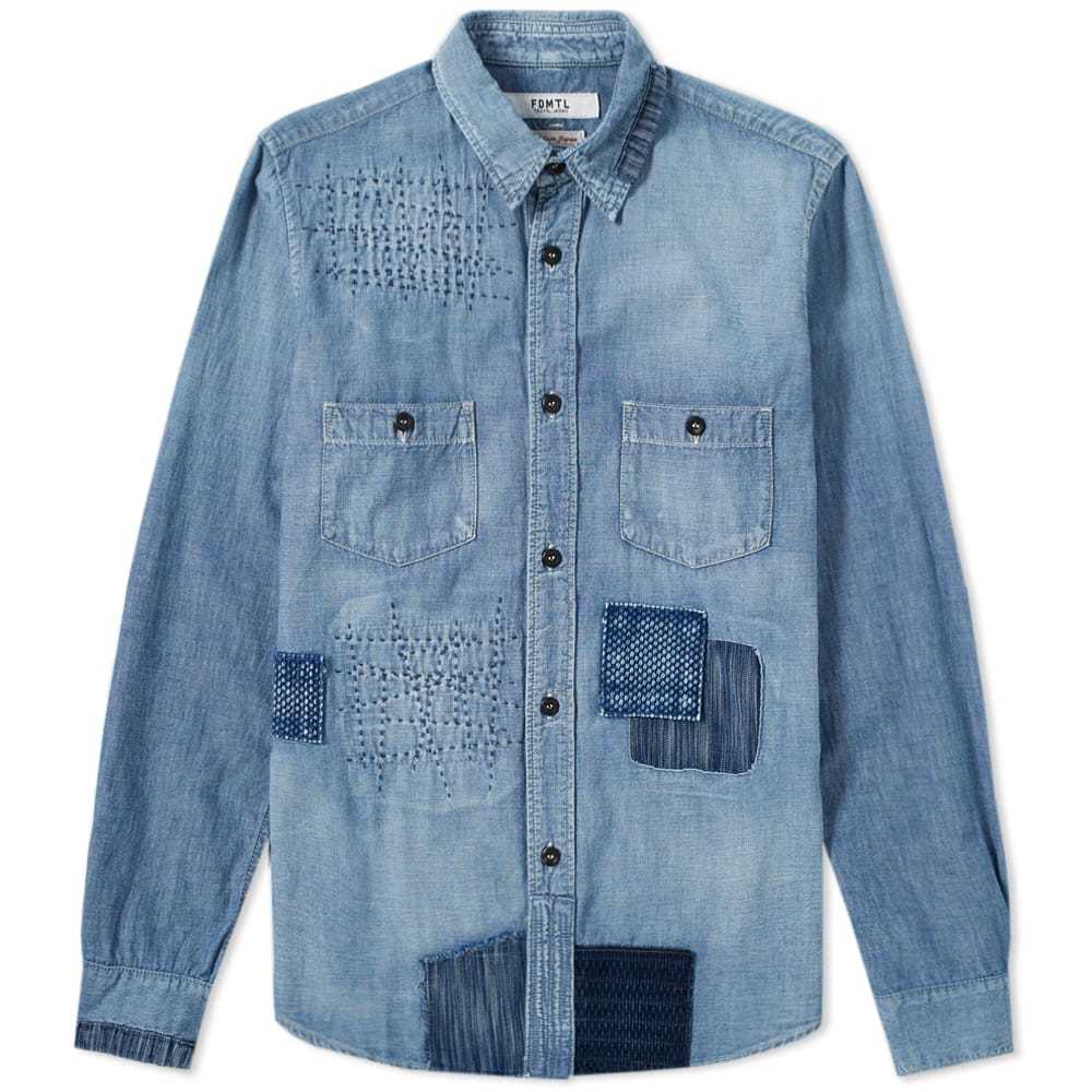 FDMTL Denim Shirt Blue FDMTL