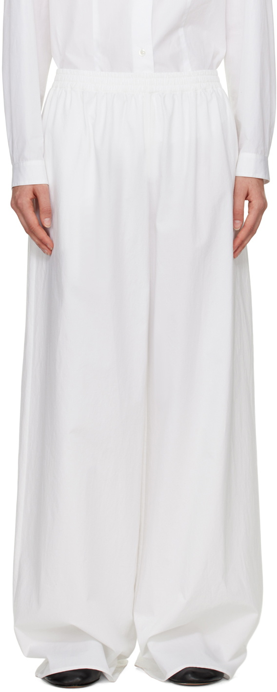 The Row Off-White Goyan Trousers The Row
