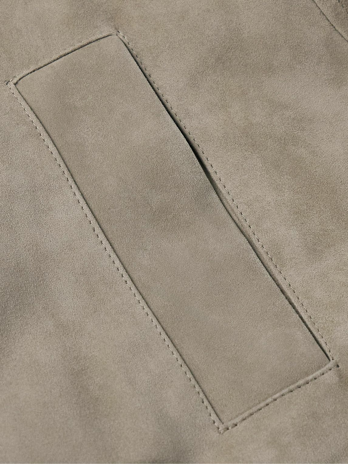 Stòffa - Traveller Suede Jacket - Neutrals STÒFFA