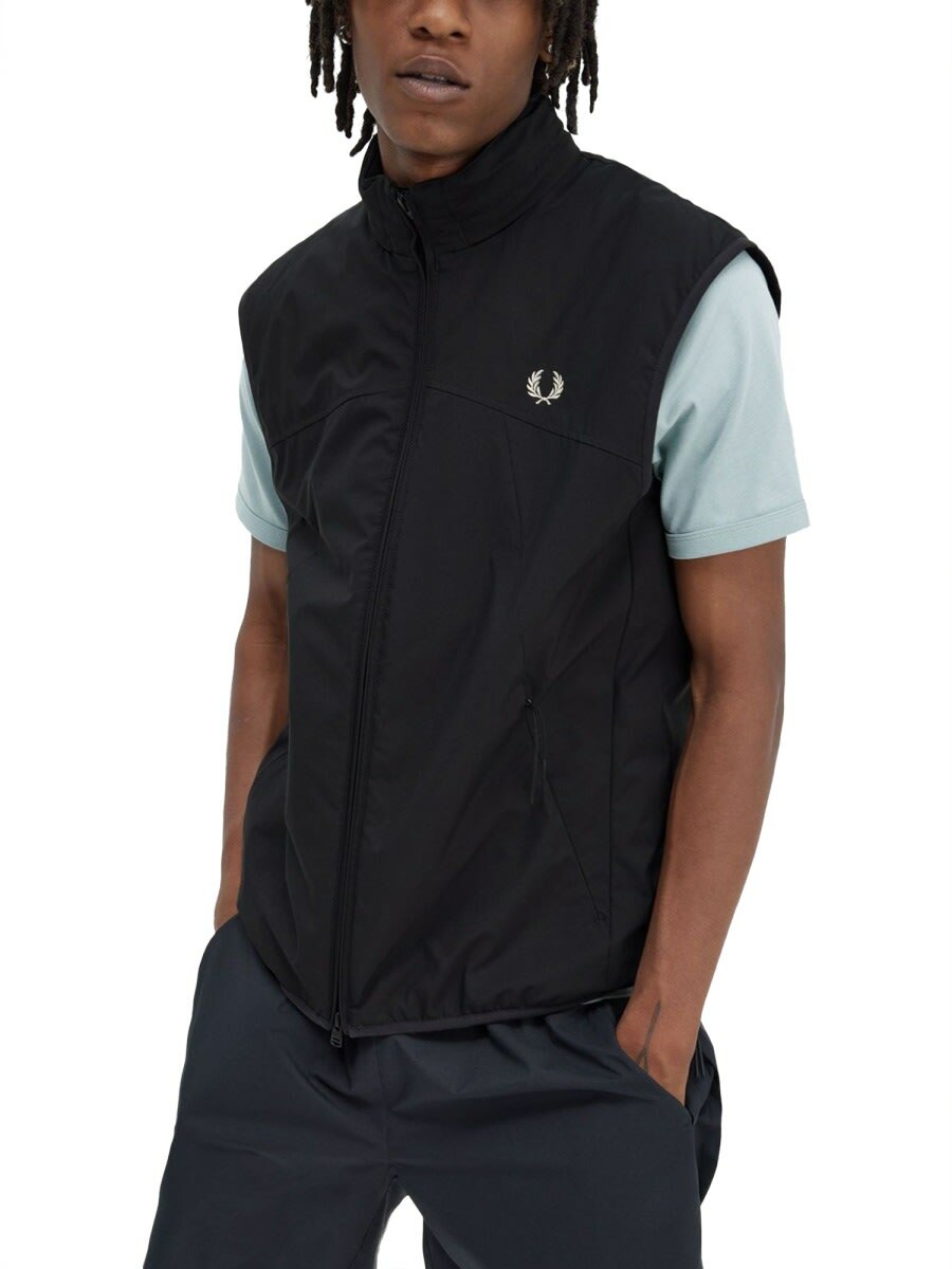 Fred Perry Vests With Logo Fred Perry