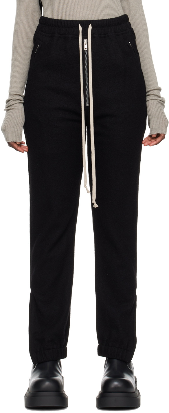 Rick Owens Black Track Lounge Pants Rick Owens