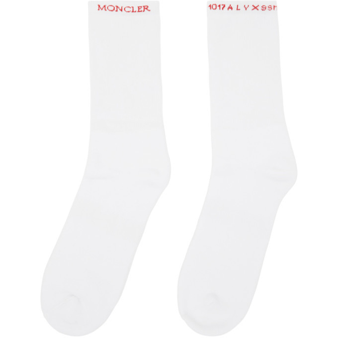Moncler Genius 6 Moncler 1017 ALYX 9SM Three-Pack Multicolor Logo Socks ...
