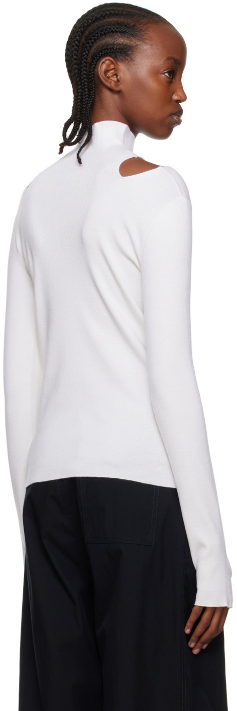 Dion Lee Off-White Skivvy Turtleneck Dion Lee