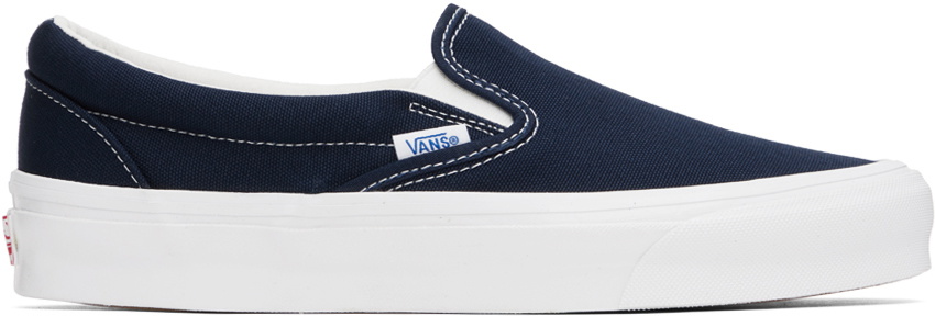 Vans Navy OG Classic Slip-On LX Sneakers Vans