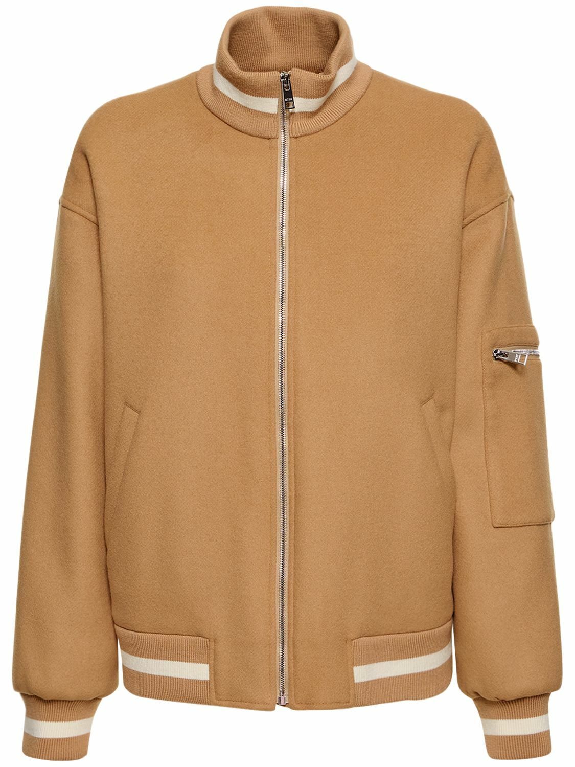 MSGM - Wool Blend Bomber Jacket MSGM