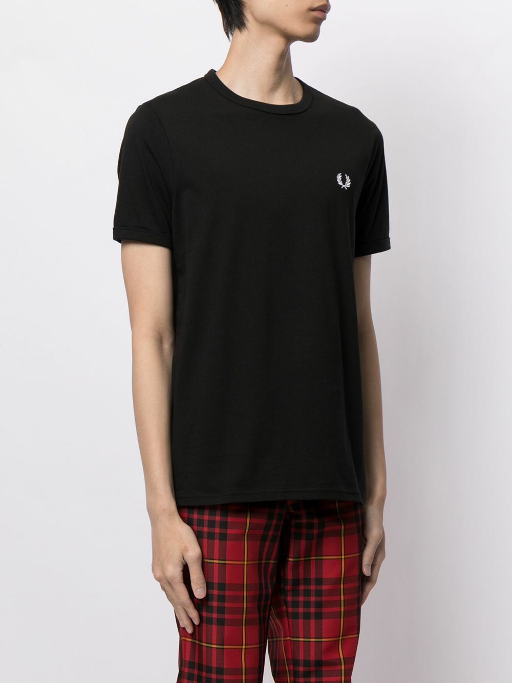 FRED PERRY - Logo Cotton T-shirt Fred Perry