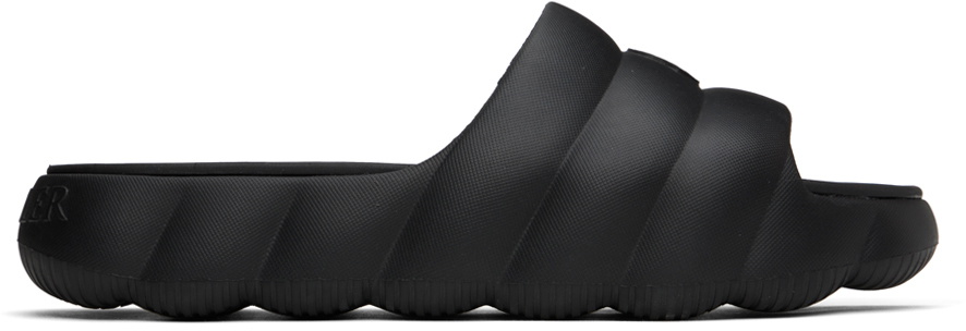 Moncler Black Lilo Slides Moncler