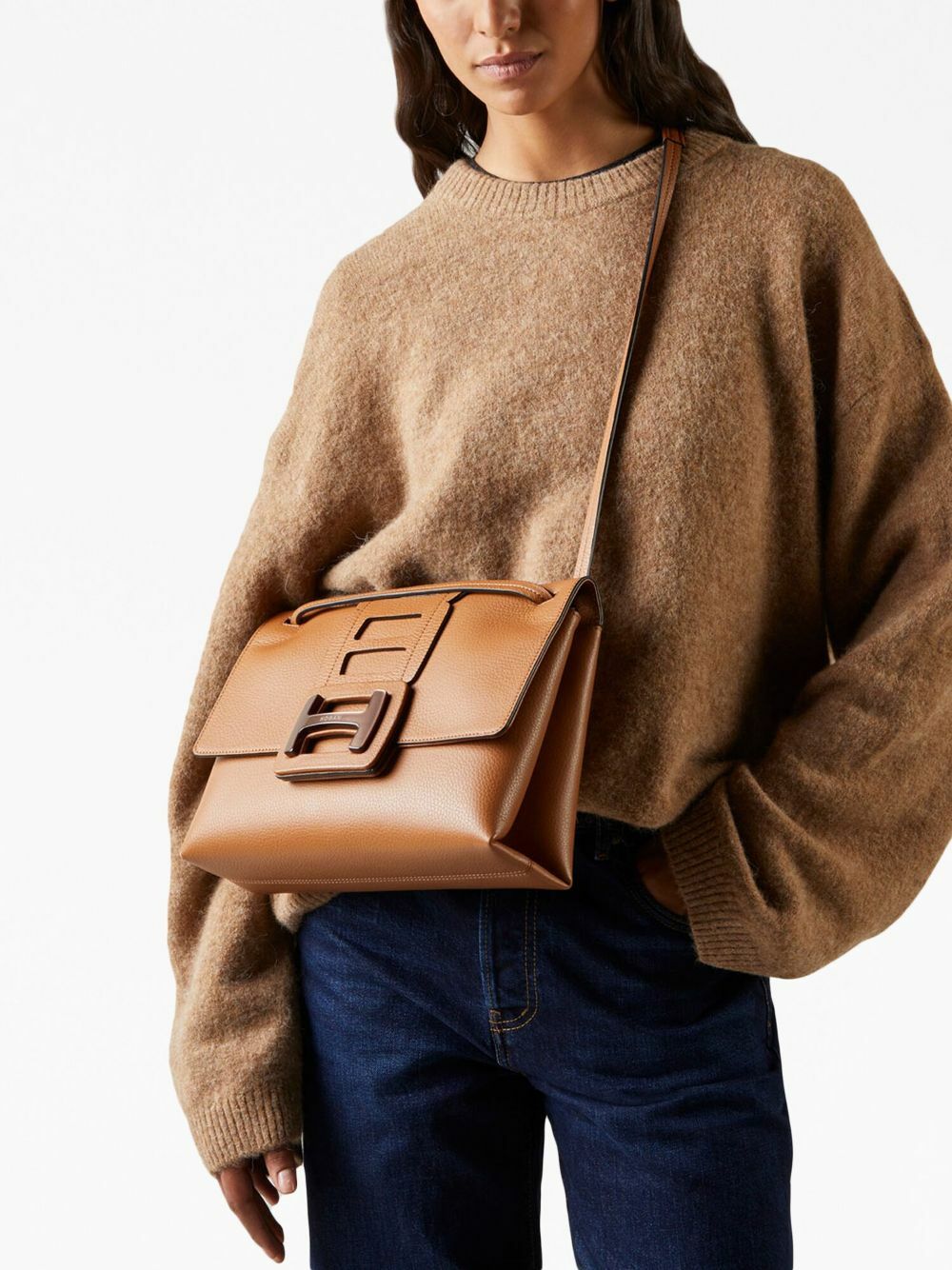 HOGAN - Medium Leaher Shoulder Bag Hogan