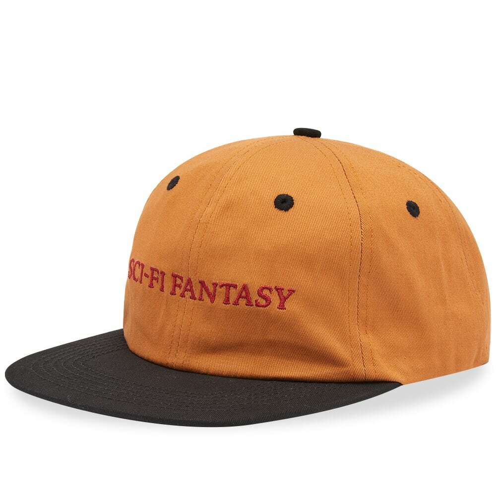 Sci-Fi Fantasy Men's Logo Cap in Brown And Black Sci-Fi Fantasy