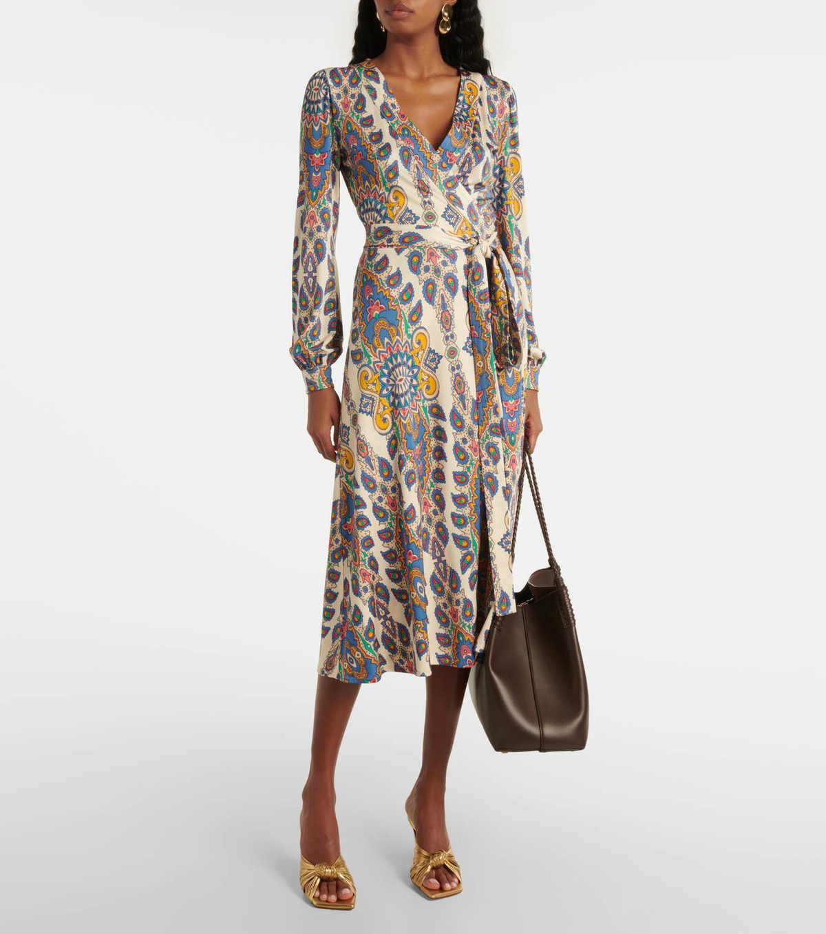 Etro Printed midi dress Etro